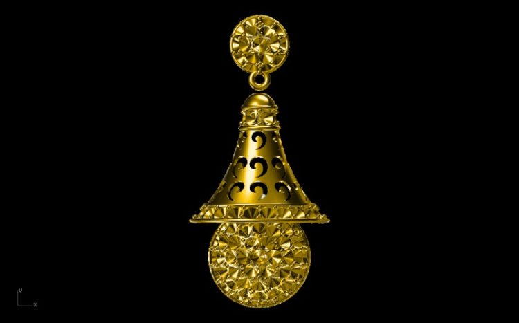 30+ Modern Gold Diamond Earrings Latest Designs for Girls