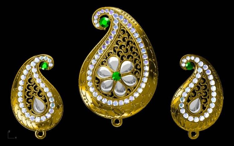 30+ Modern Gold Diamond Earrings Latest Designs for Girls