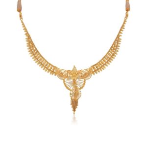 21 Best Light Weight Gold Necklace Designs With Price in Rupees